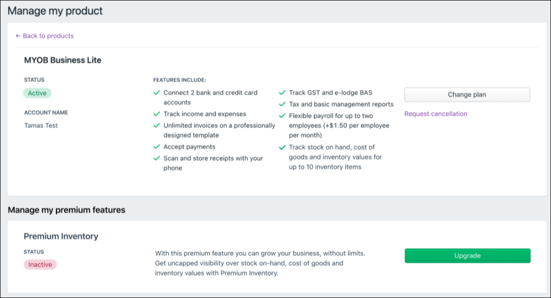 About Premium Inventory