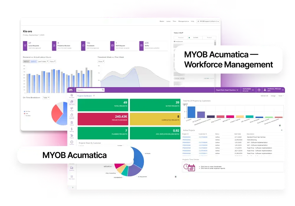 MYOB Acumatica support