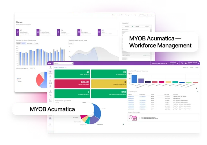 MYOB Acumatica support