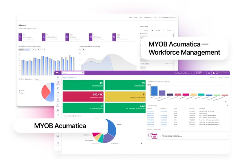 MYOB Acumatica support