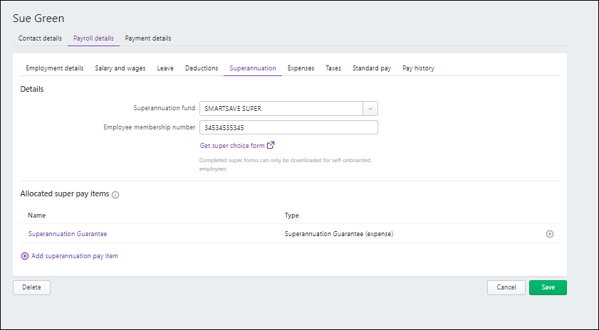 Getting started with MYOB Team