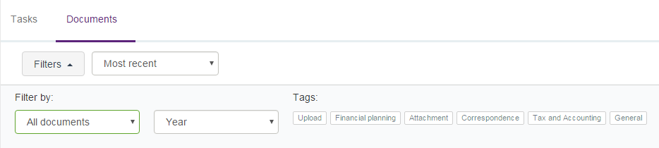 Filtering and sorting my documents