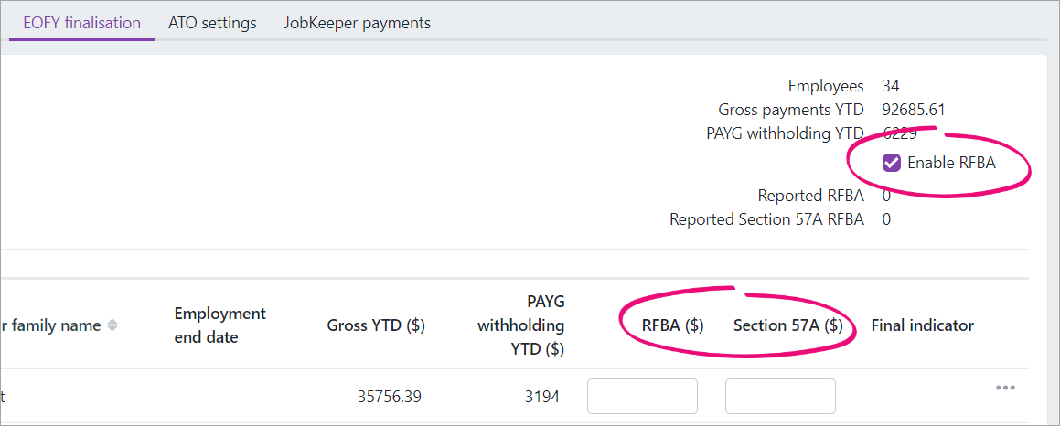 Reportable fringe benefit amounts (RFBA) with Single Touch Payroll ...
