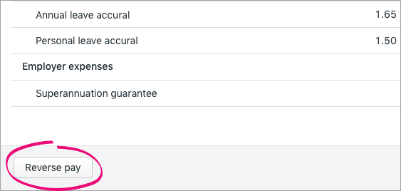 Changing a pay after finalising Single Touch Payroll
