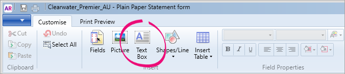 Personalising statements