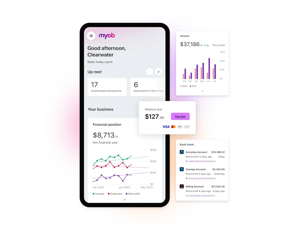 Small Business Online Accounting Software | MYOB