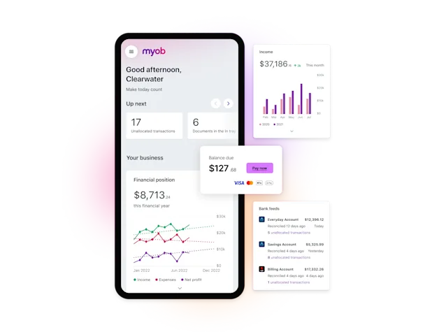 Small Business Online Accounting Software | MYOB