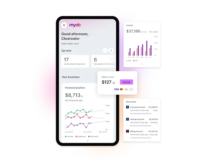 Small Business Online Accounting Software | MYOB