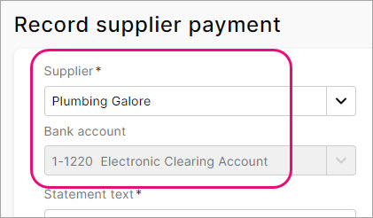 Matching a bank feed to multiple transactions