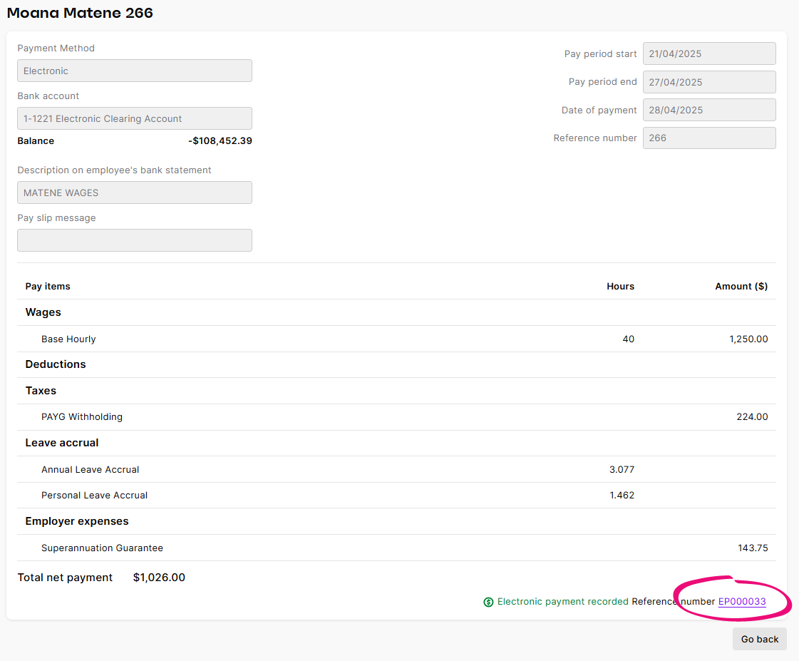 Matching bank transactions to grouped electronic payments