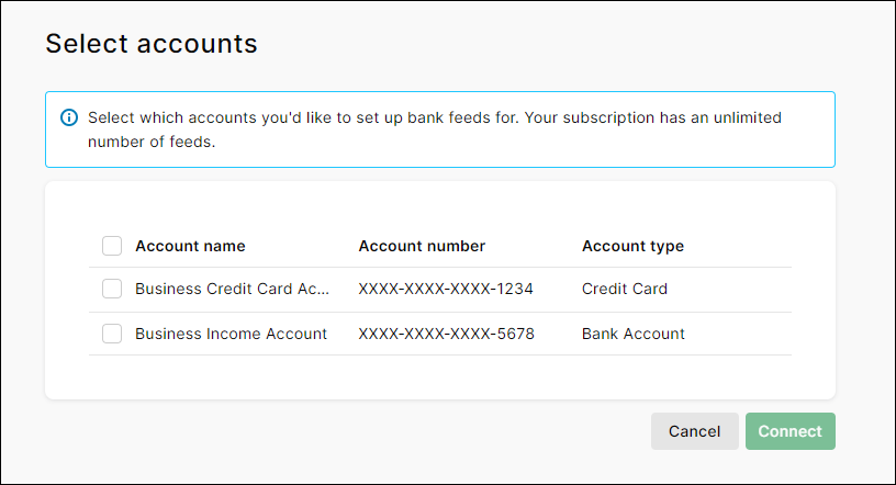 Connecting a BNZ account to MYOB