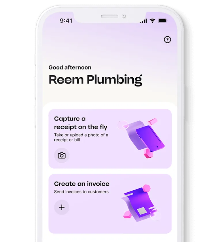 Mobile invoicing and receipt capture with MYOB Assist app