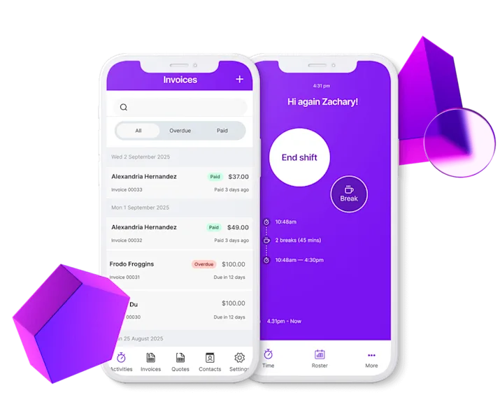 MYOB Mobile Apps For iOS & Android