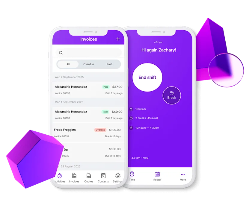 MYOB Mobile Apps For iOS & Android