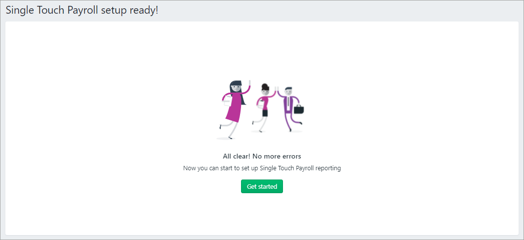 Setting up Single Touch Payroll reporting
