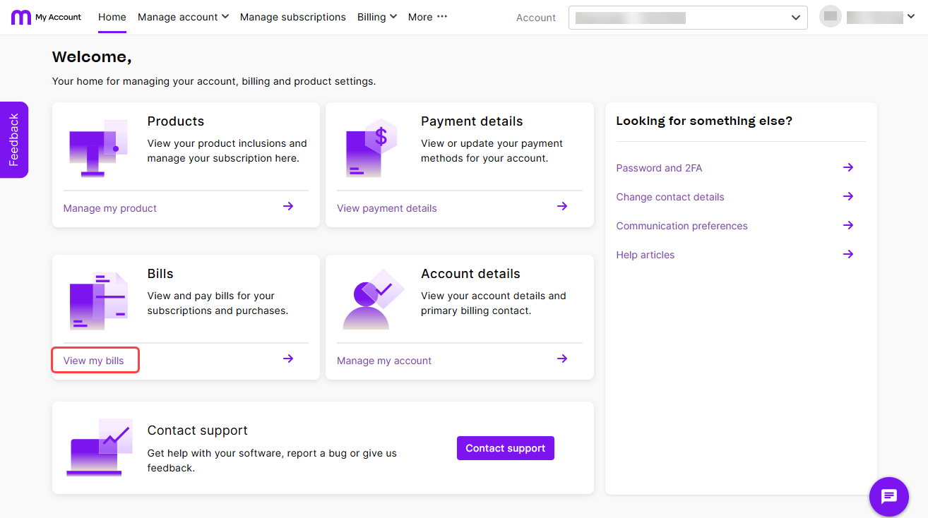 Managing your Solo by MYOB subscription in My Account