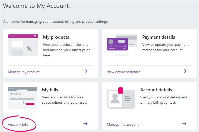Managing your Solo by MYOB subscription in My Account