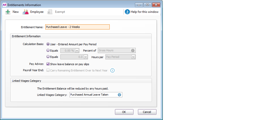 Purchasing annual leave