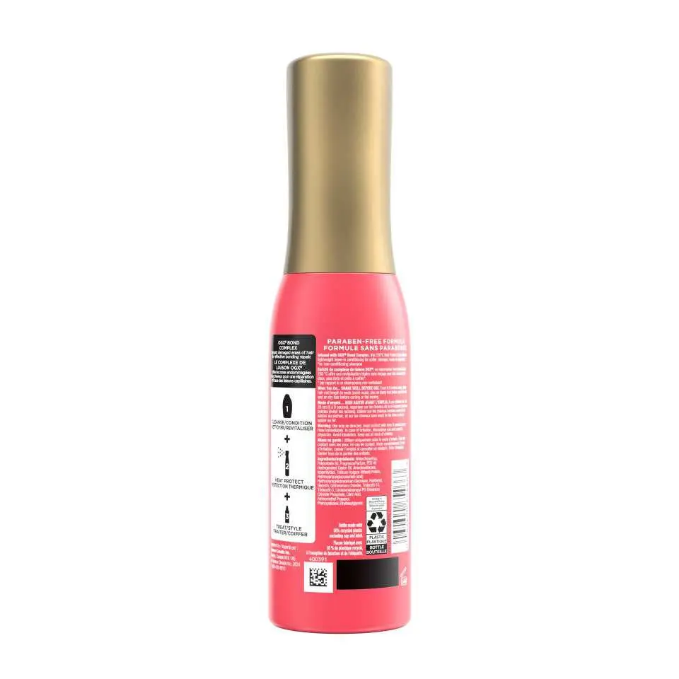 Bond Protein Repair Heat Protection Hair Spray | OGX®