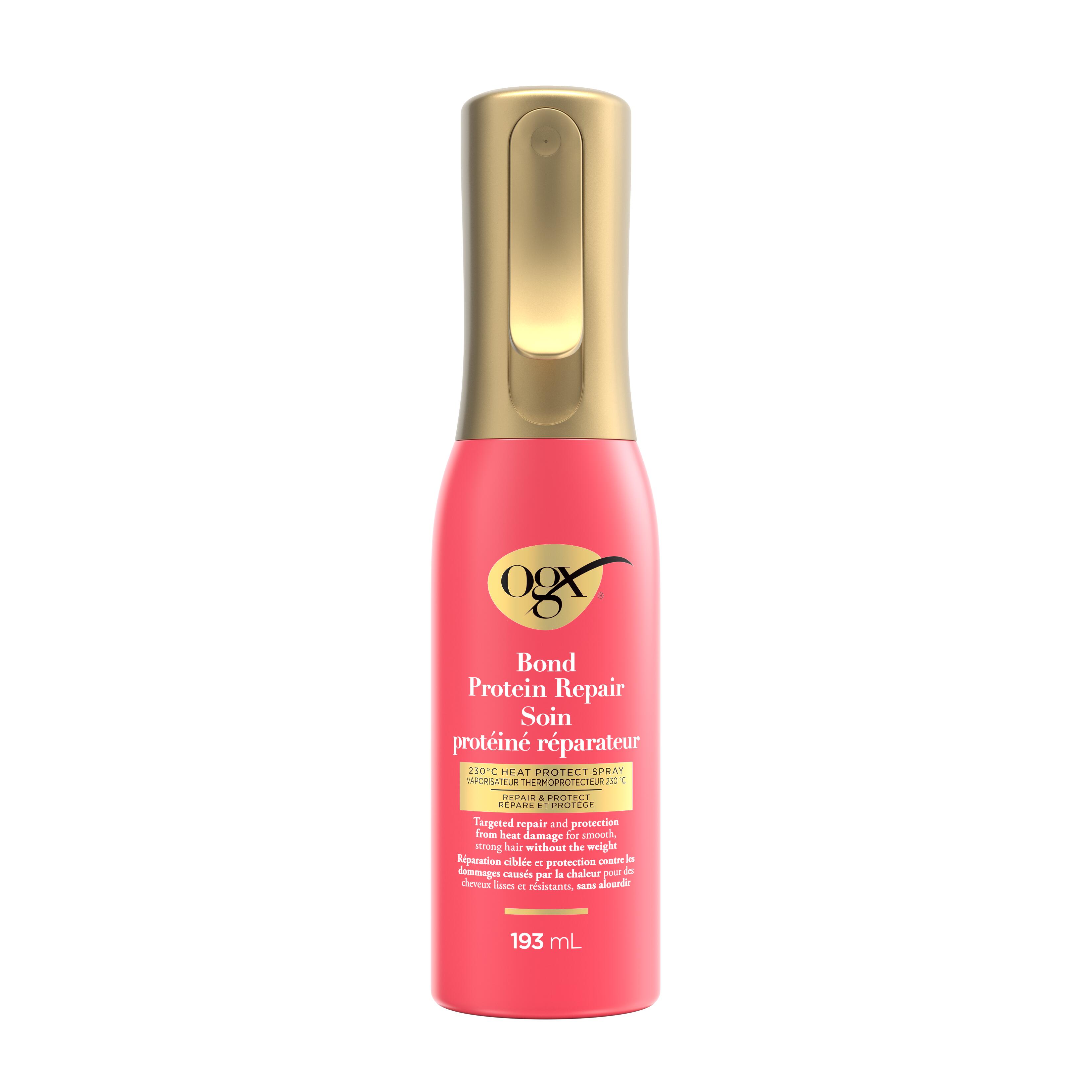 Bond Protein Repair Heat Protection Hair Spray | OGX®
