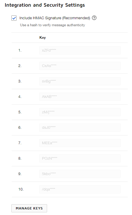 How to set up HMAC security with your app | DocuSign