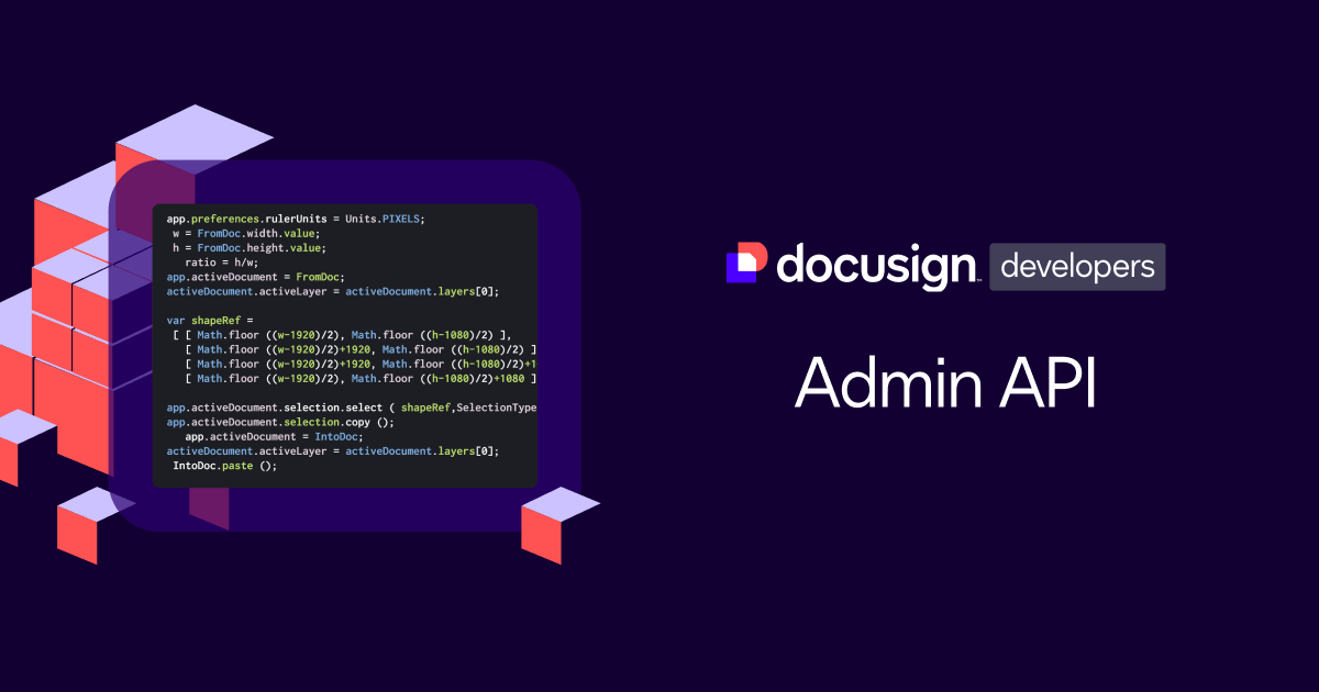 Automate User Management with Admin API | Docusign