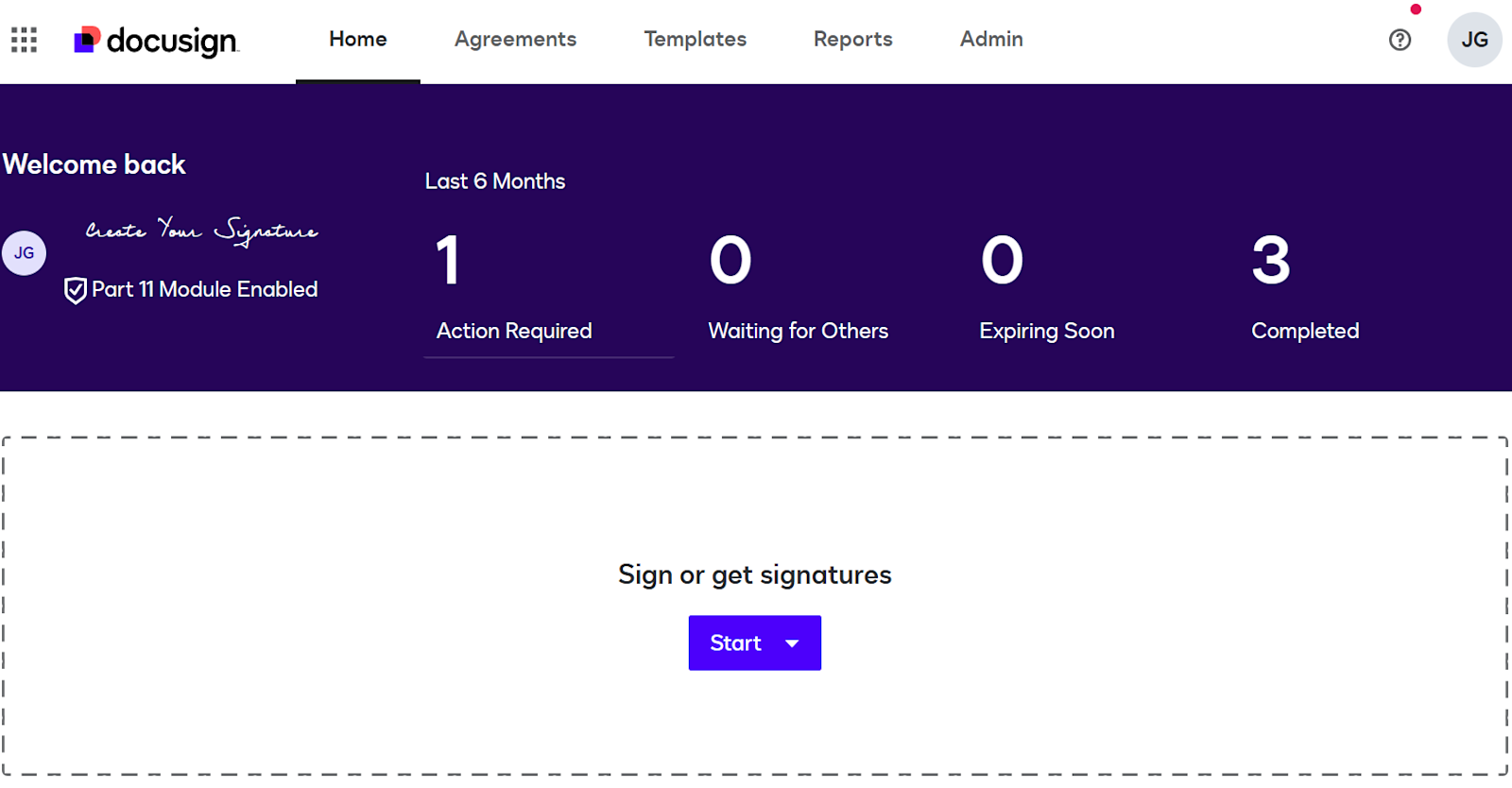 CFR Part 11 accounts | Docusign