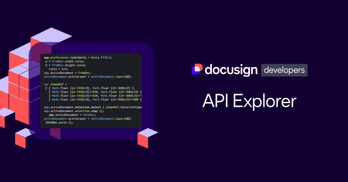 API Explorer | Docusign
