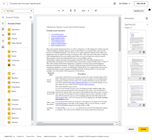 API Integrations | Docusign