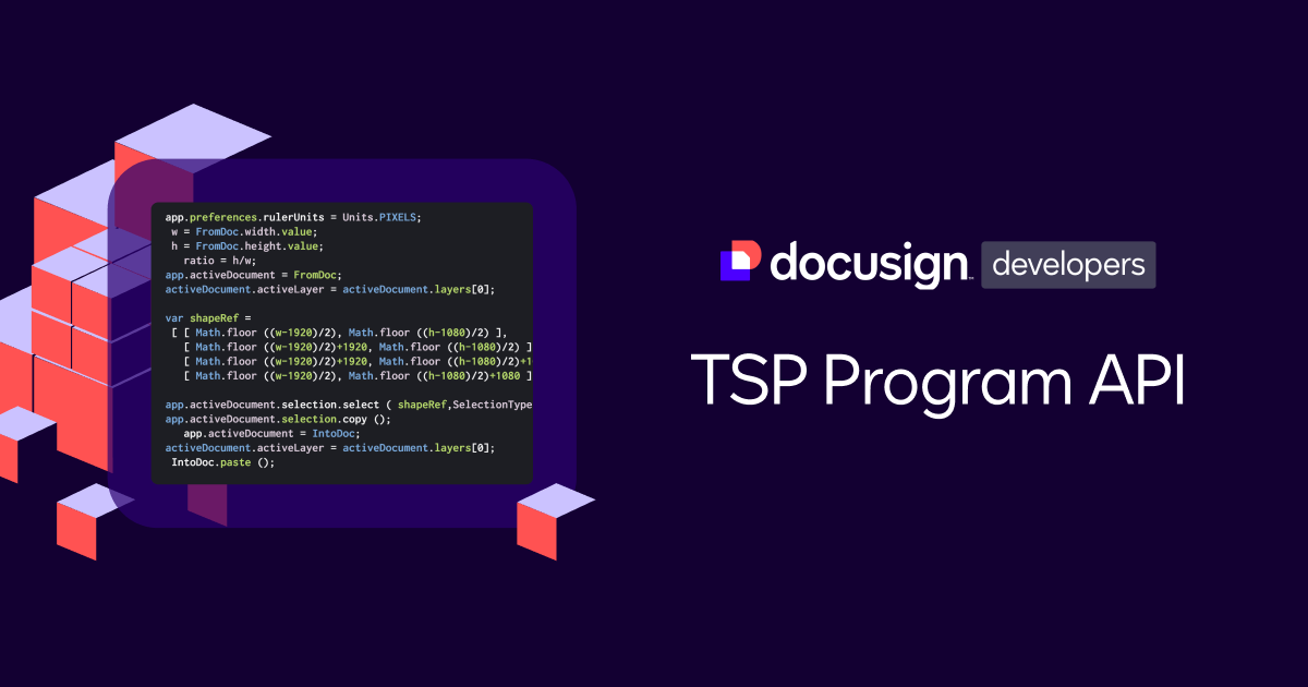 TSP API Flow | Docusign