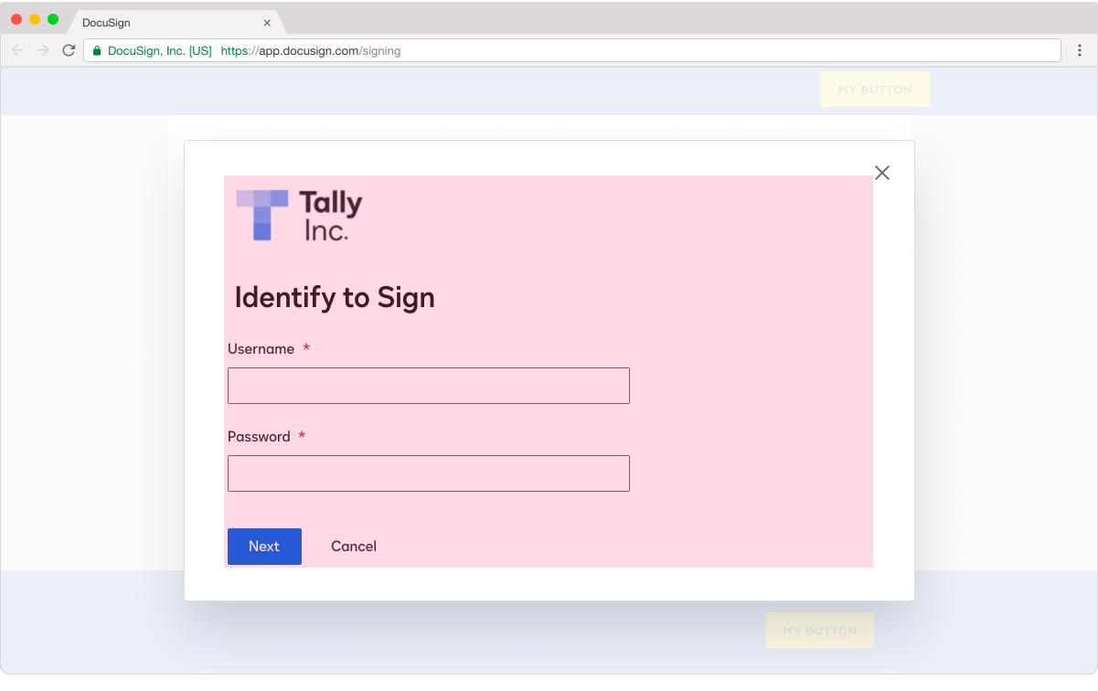 TSP Design Standards Overview | Docusign