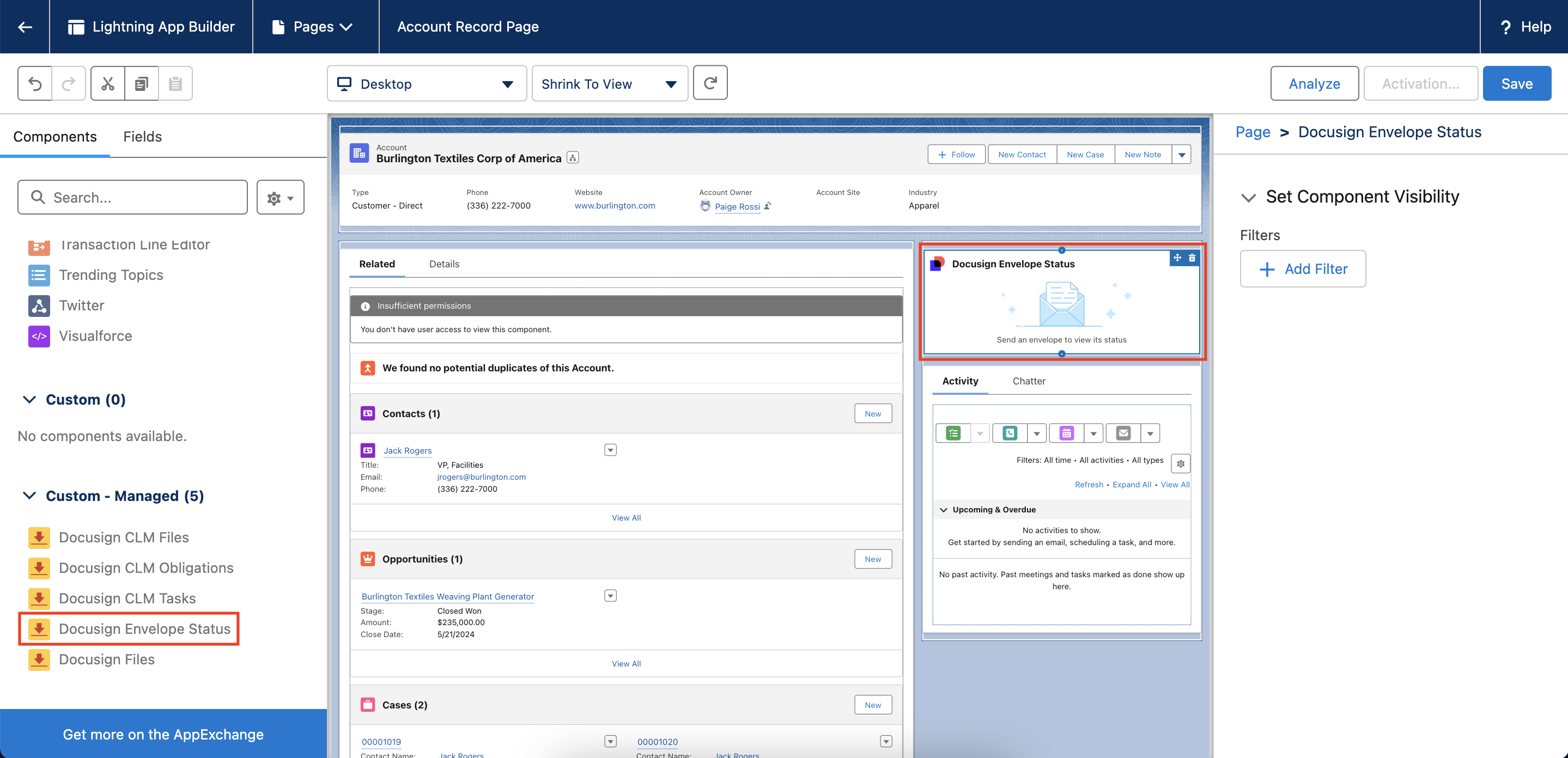 How to authenticate | Salesforce Apex Toolkit | Docusign