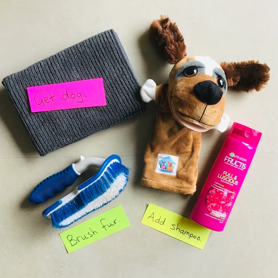 Procedures - How To Wash A Dog|Free Vocabulary Figurative Language ...