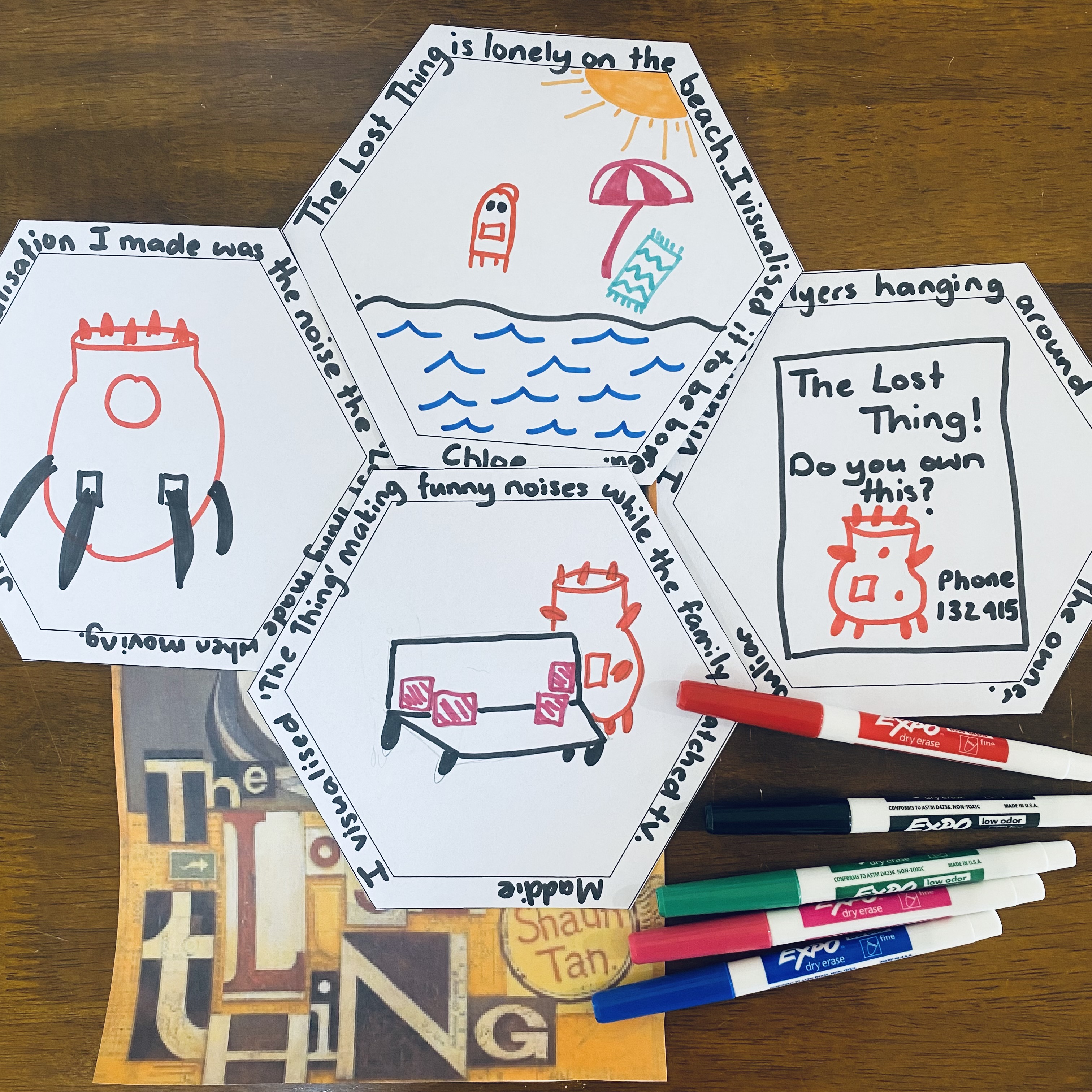 The Lost Thing - Visual Quilt | High quality literacy lesson - Cleverbean