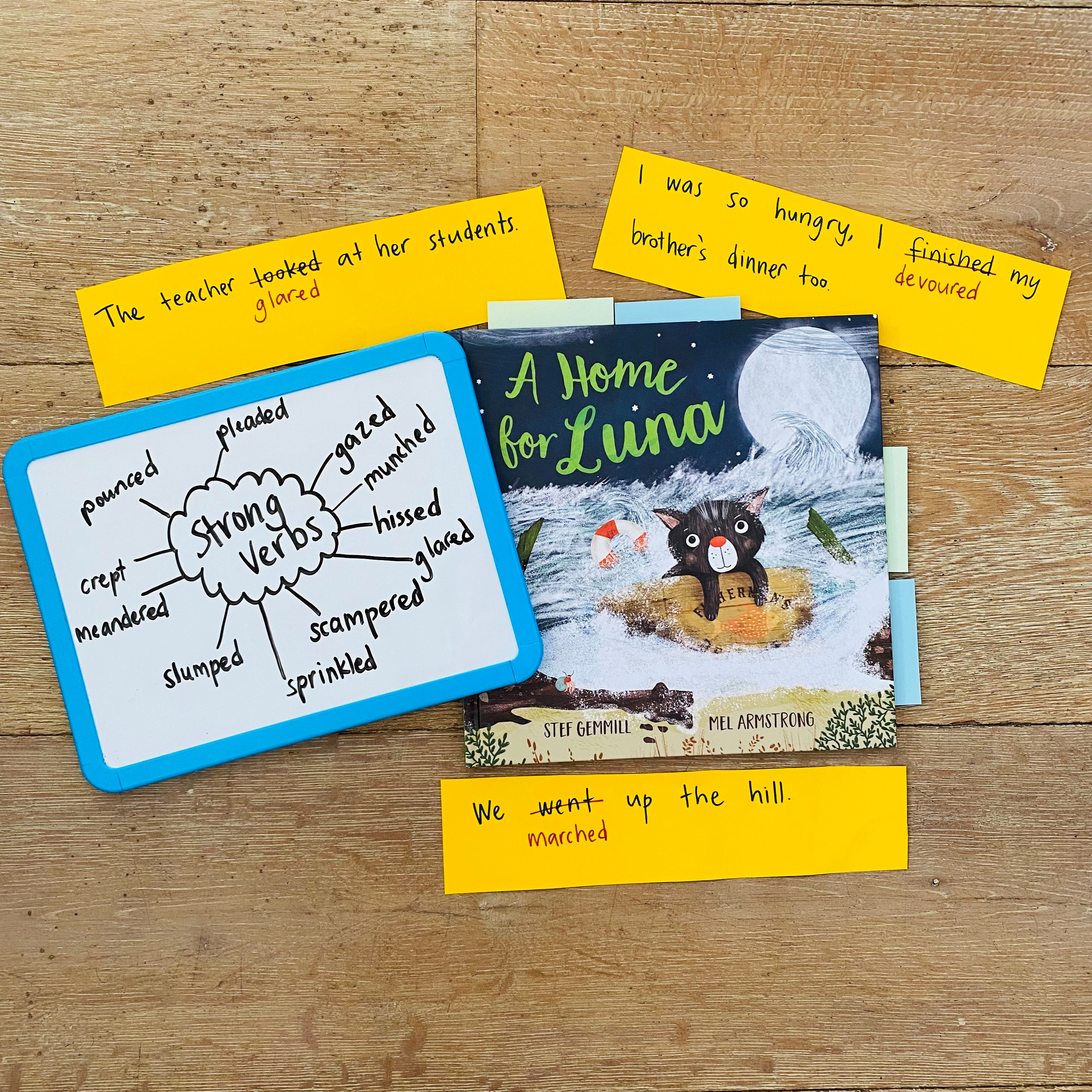 Using Strong Verbs Effectively | High quality literacy lesson - Cleverbean