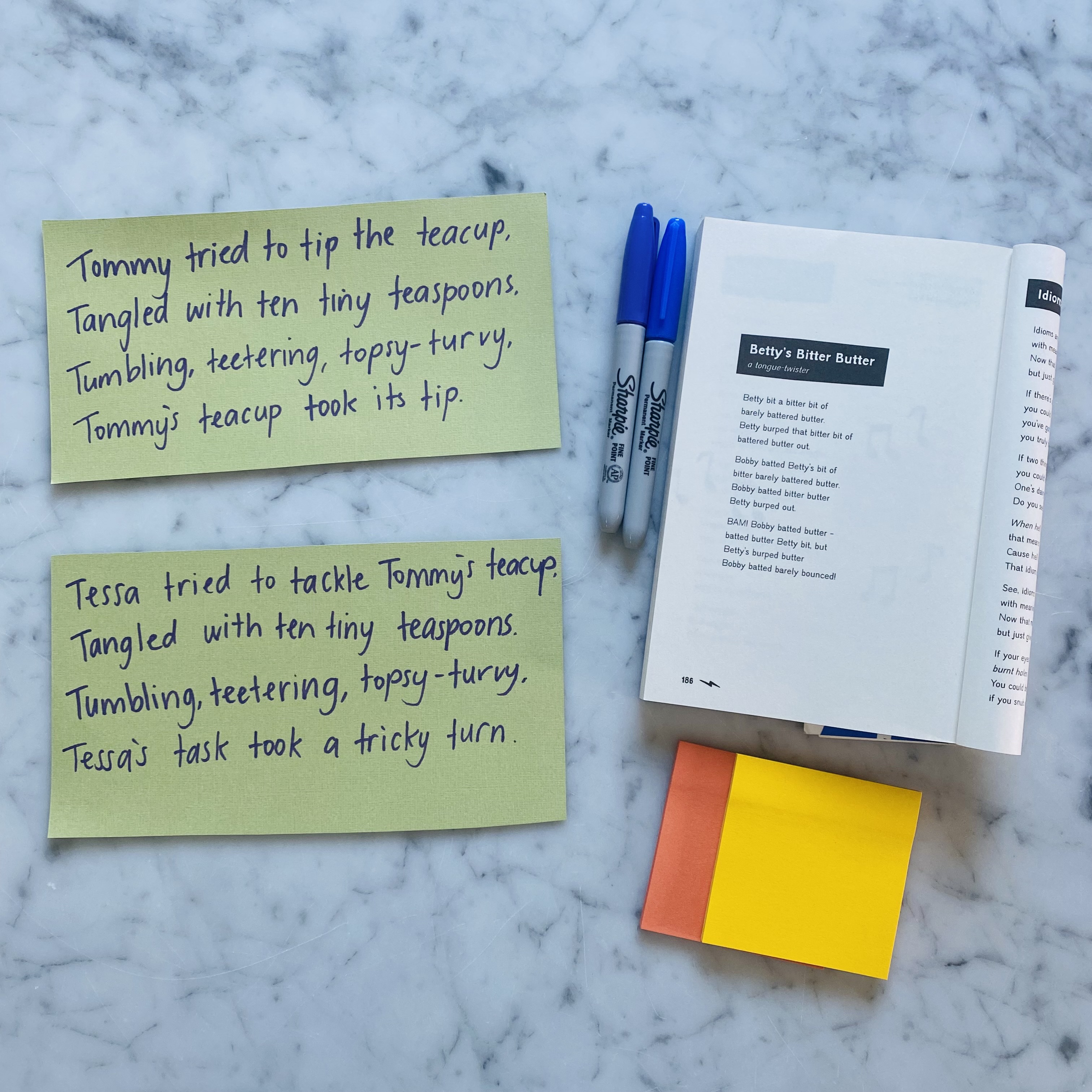 Tongue Twister Poems High Quality Literacy Lesson Cleverbean