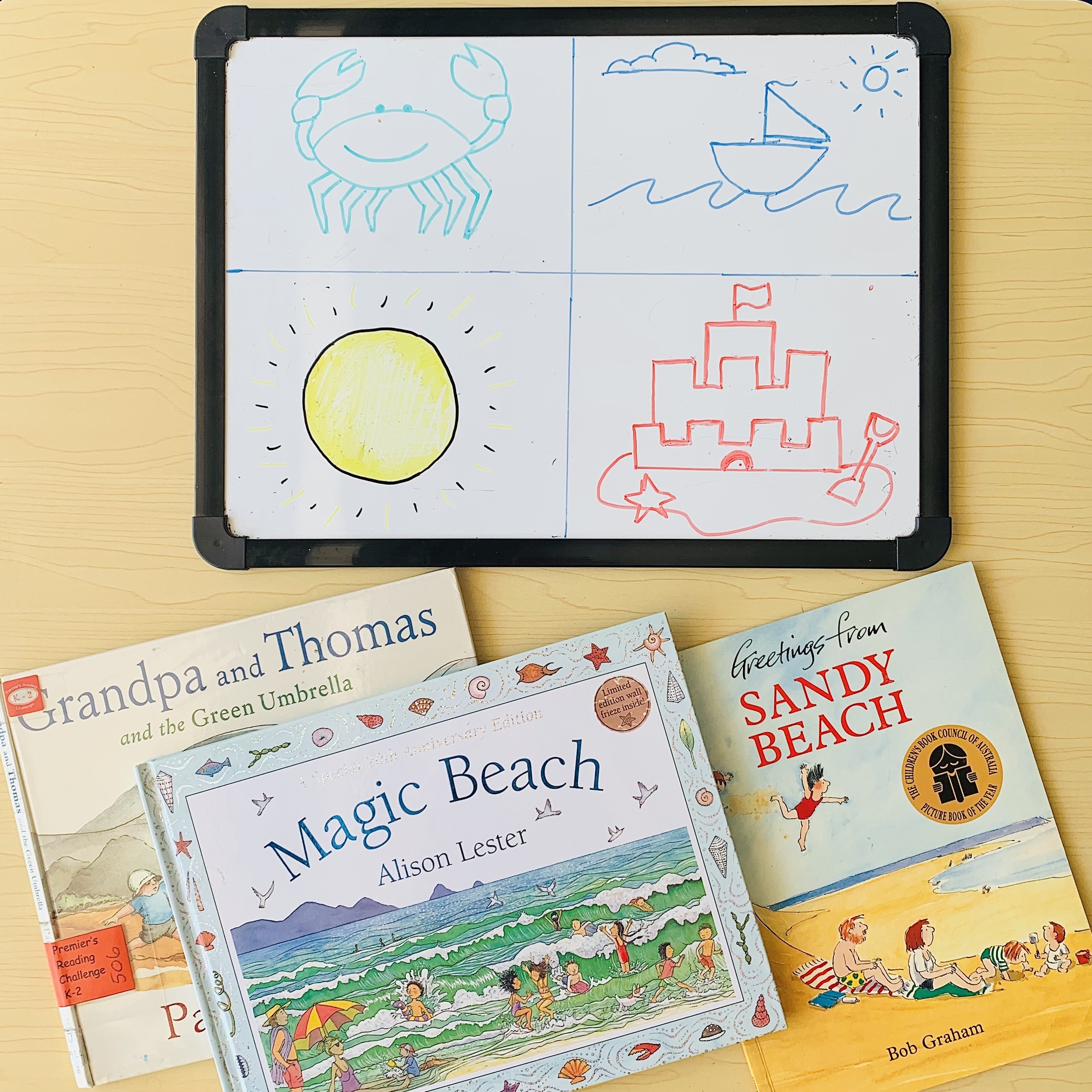 Comprehension - A Day At The Beach | Cleverbean