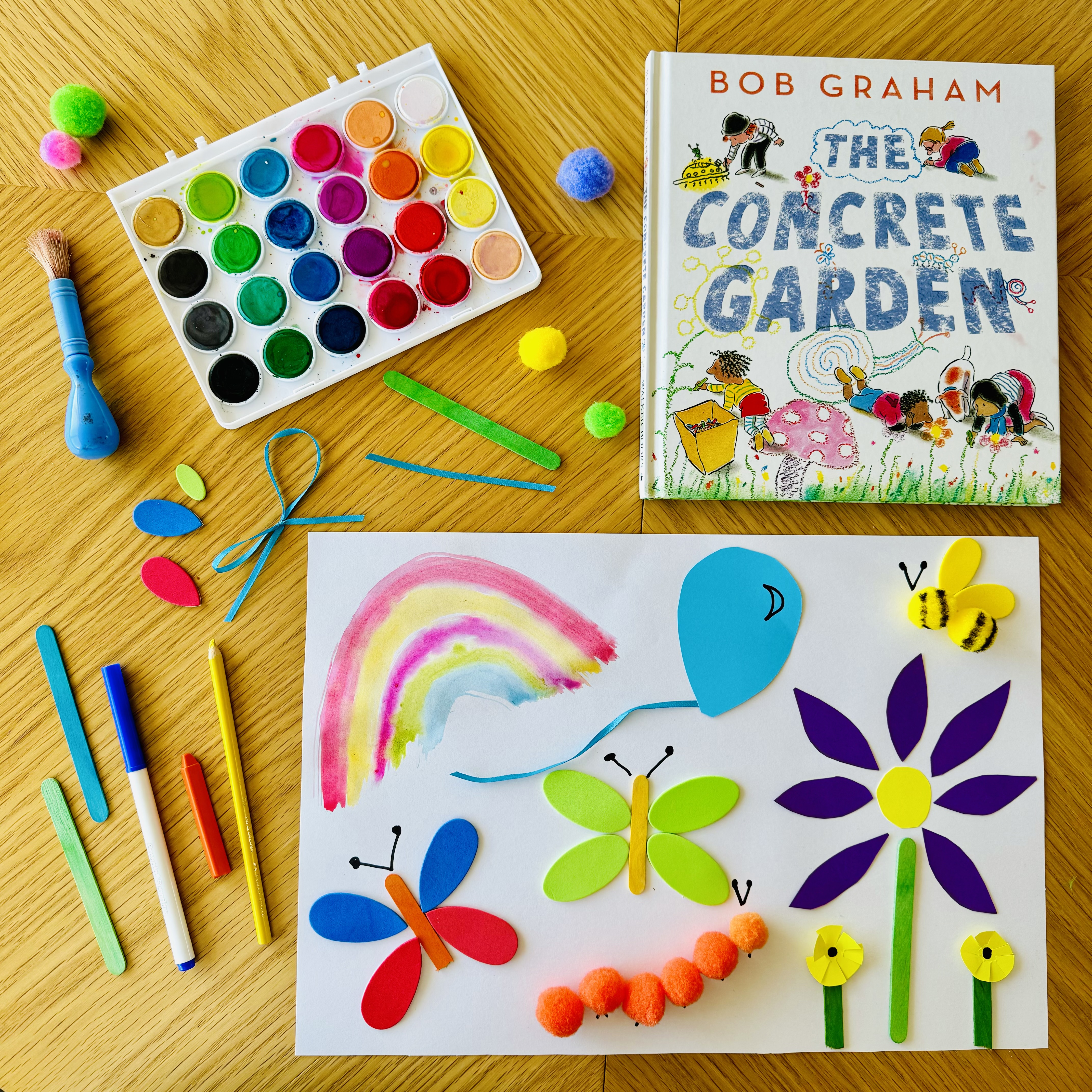 Book Week 2024 - The Concrete Garden - Collaborative Artwork | High ...