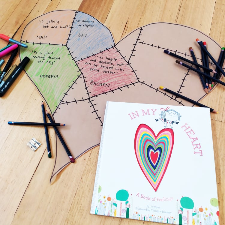 Patchwork Heart | High quality literacy lesson - Cleverbean