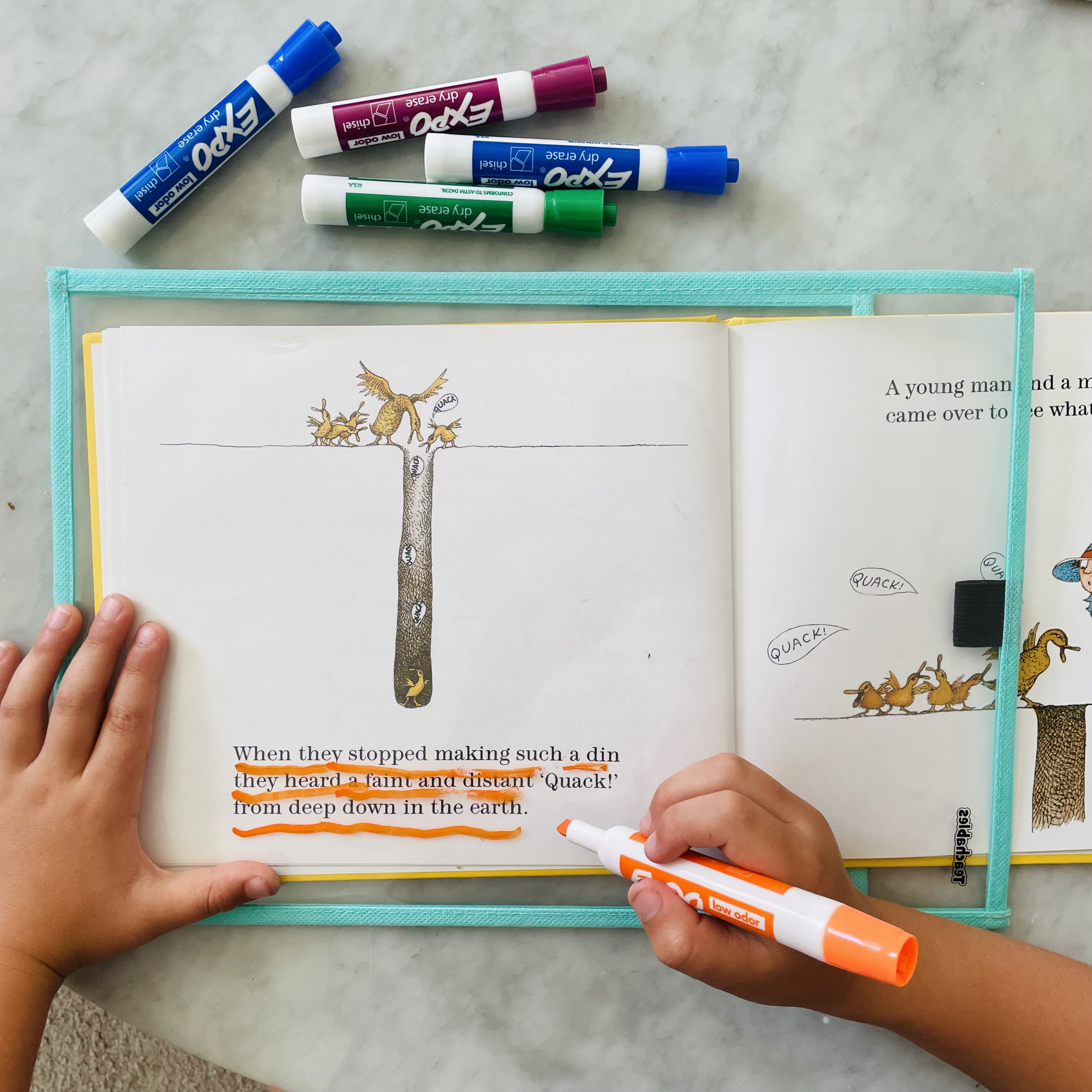 Concepts of Print - Return Sweep | High quality literacy lesson ...