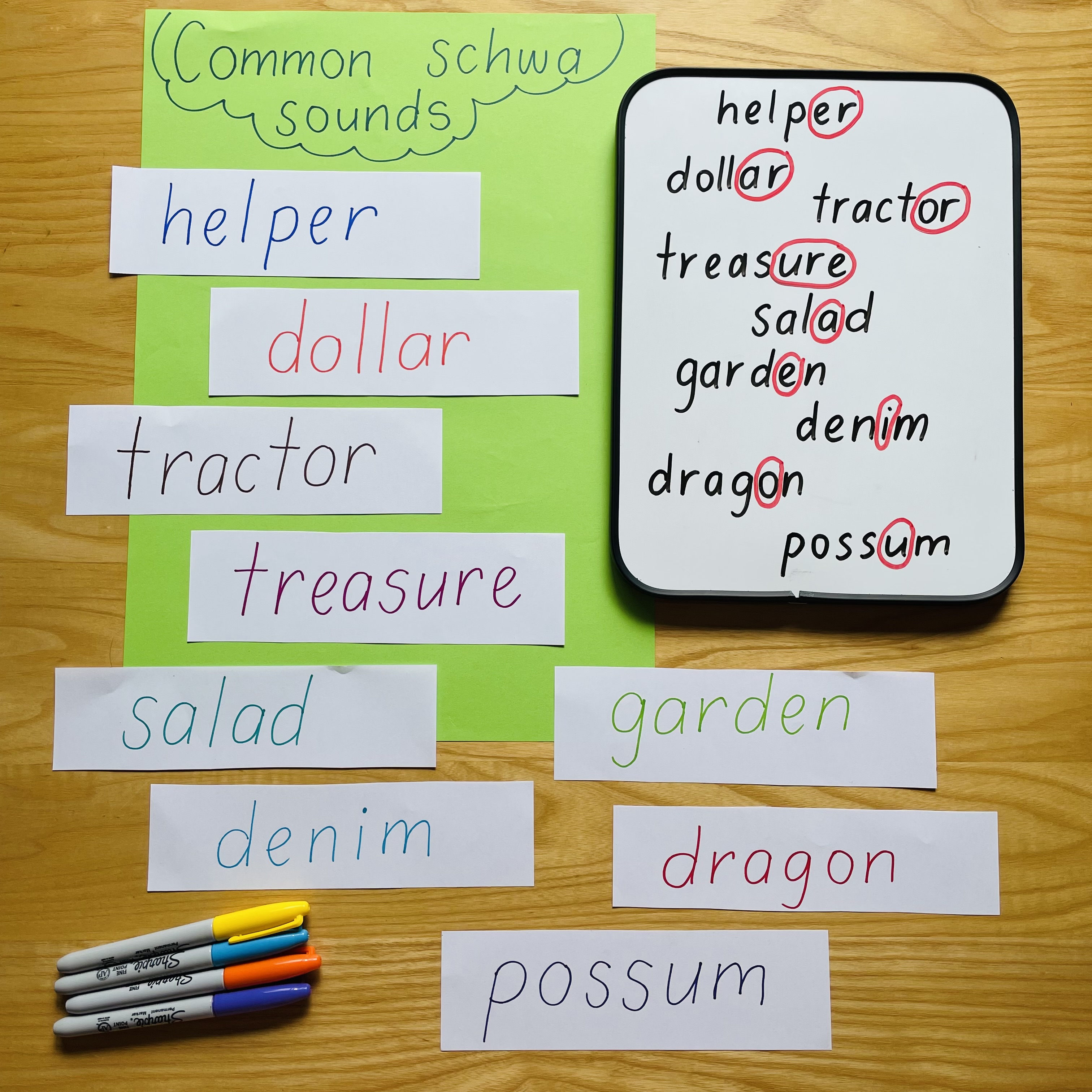 The Schwa Sound - Nine Is So Many! | High quality literacy lesson ...