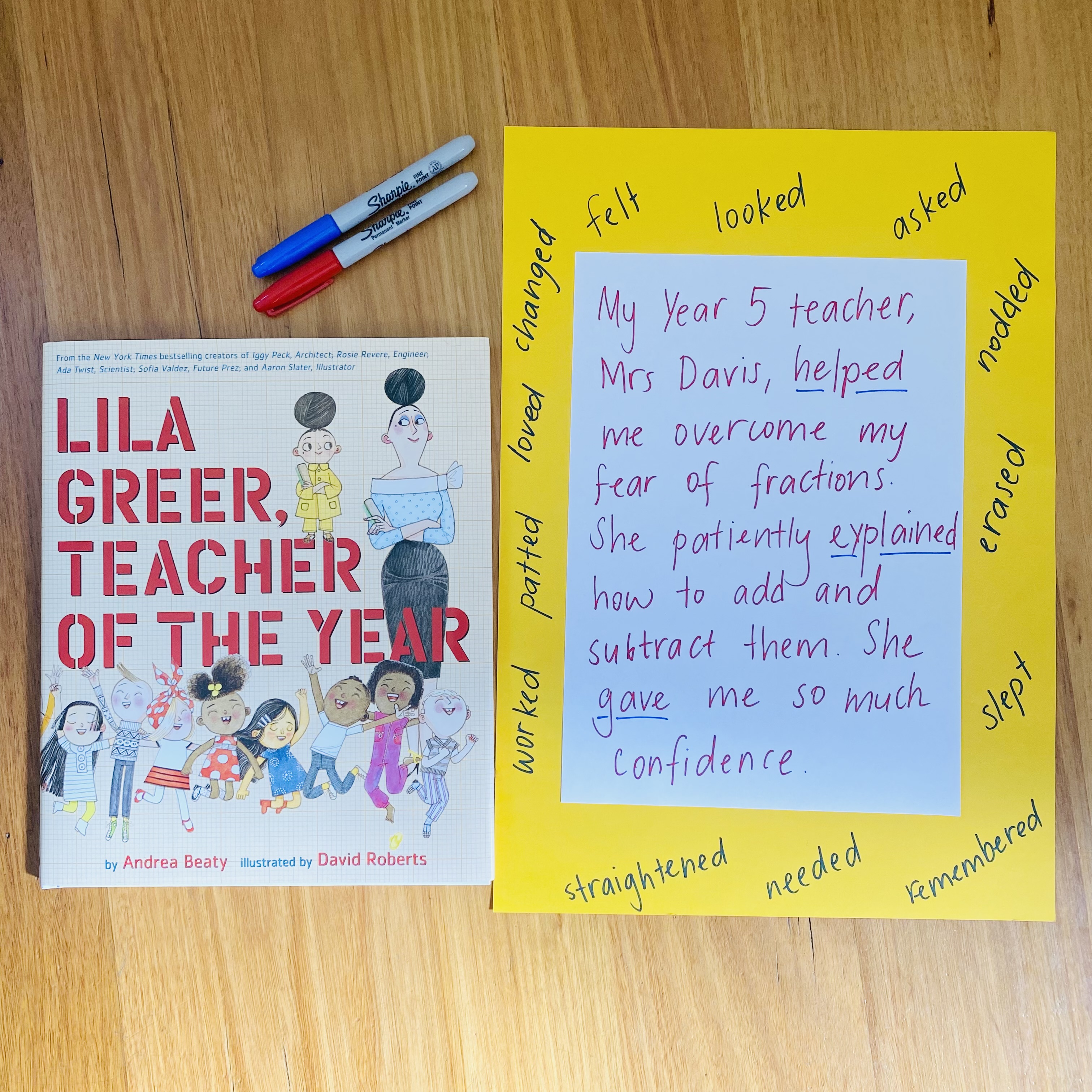 Language Features with Lila Greer, Teacher of the Year - Past Tense ...