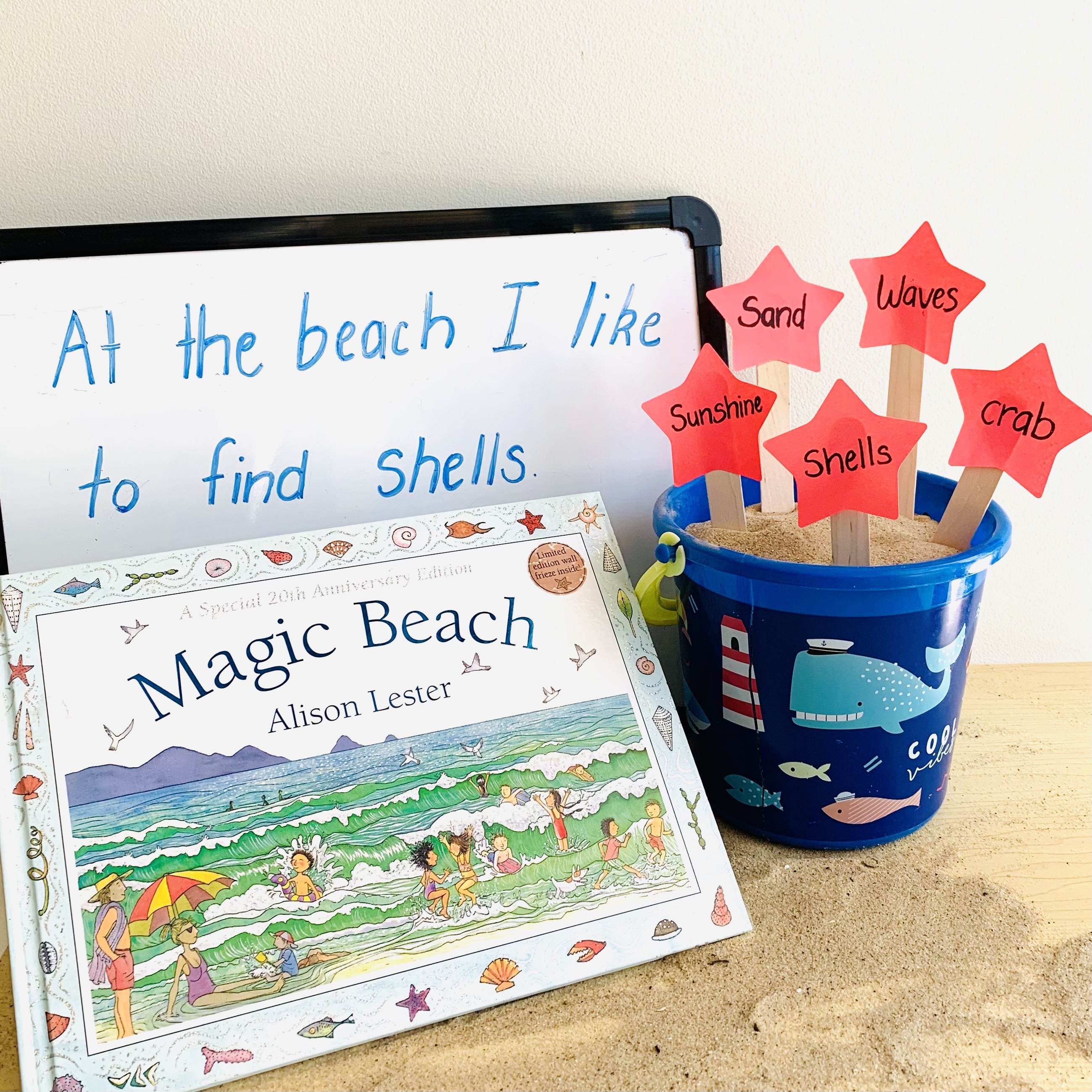 Comprehension - A Day At The Beach | Cleverbean