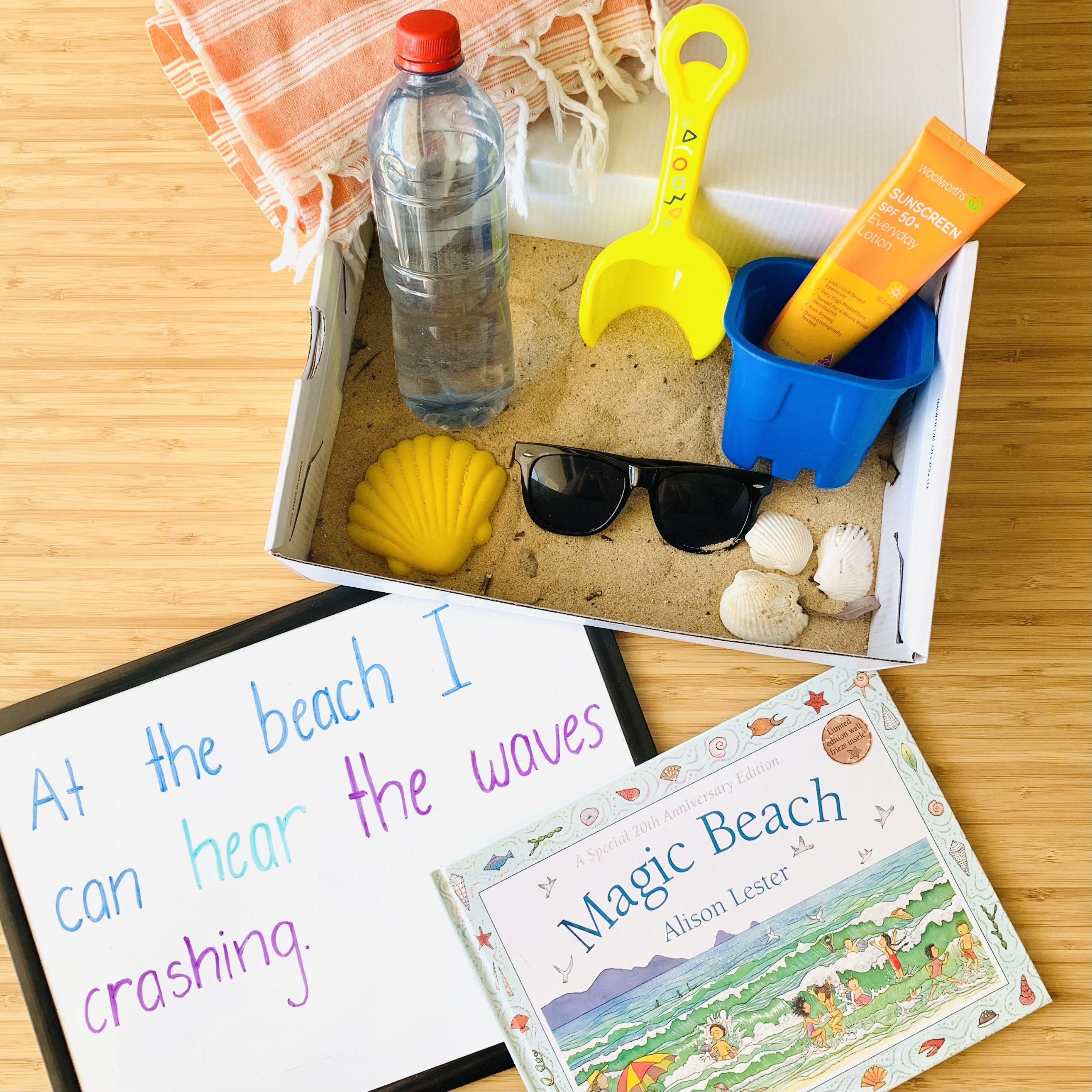 Comprehension - A Day At The Beach | Cleverbean