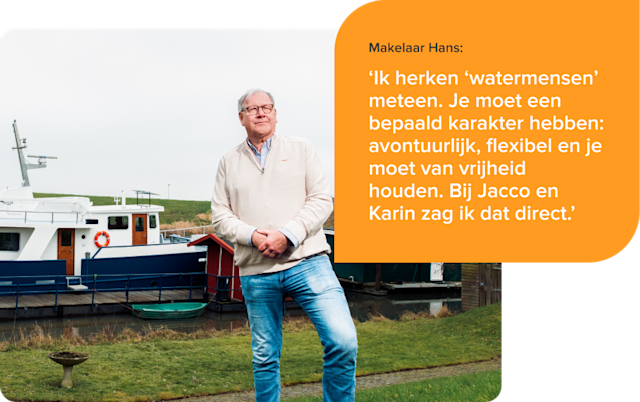 Sleutelverhaal: Karin en Jacco gingen voor een boot in plaats van een ...