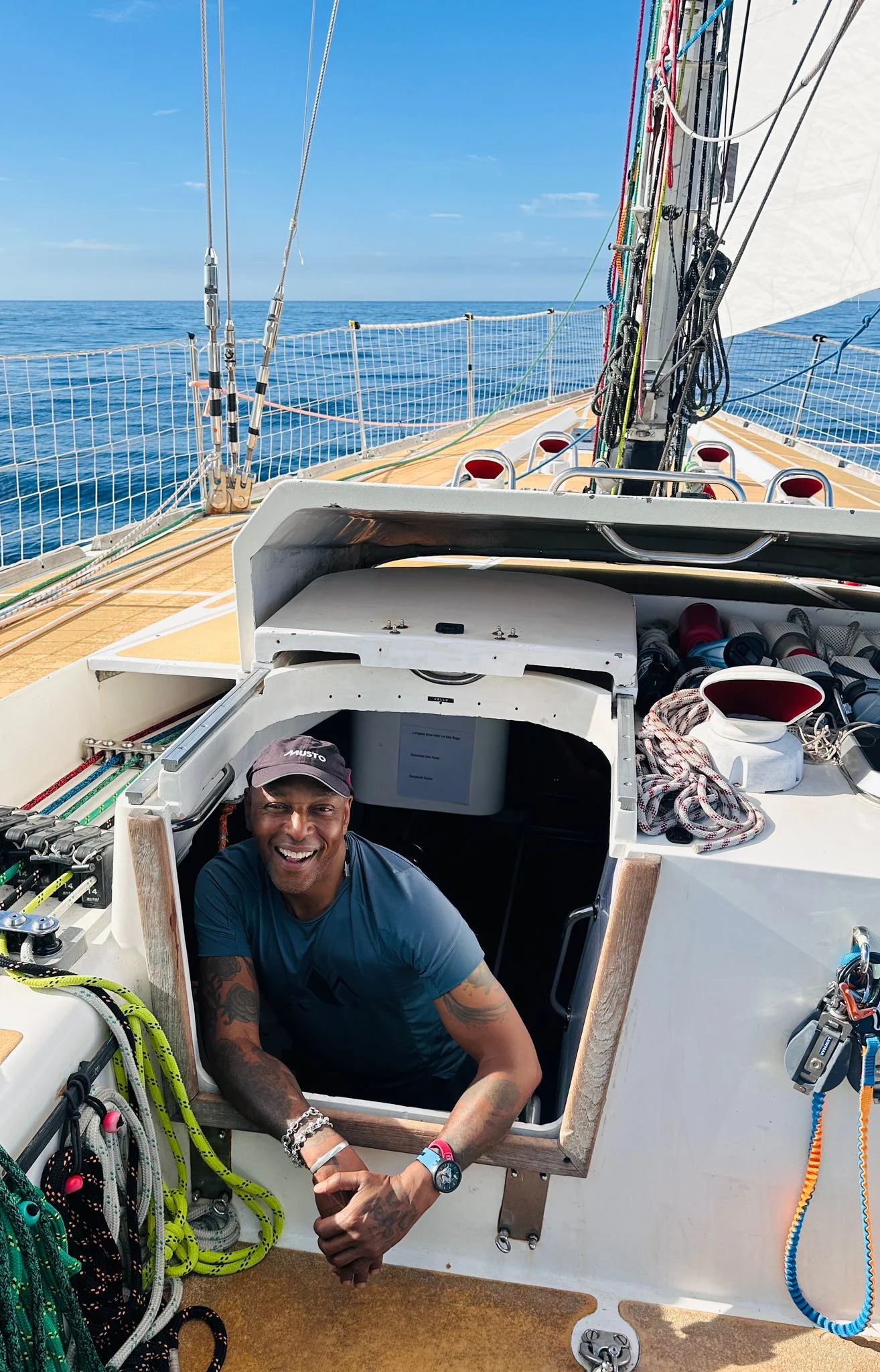 Byron's big adventure: From logistics to life on board - Clipper Round ...