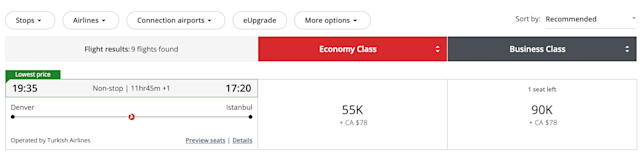 How to Book a Turkish Airlines Flight with Points and Miles