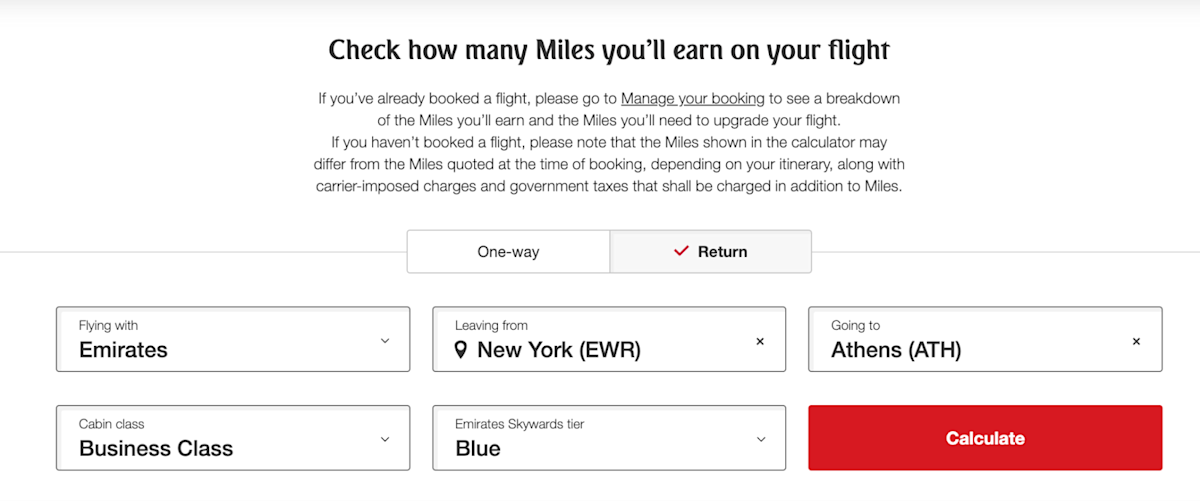 How to Book Emirates Flights with Points