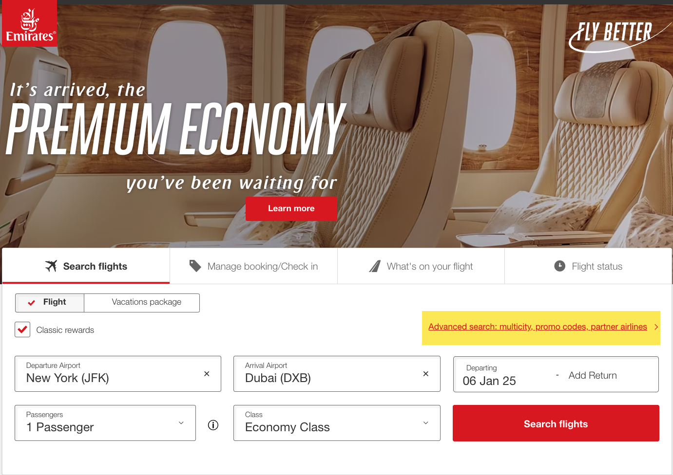 The Complete Guide to Emirates Skywards