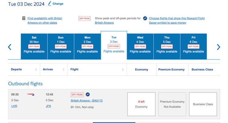 How to Book British Airways Flights with Points
